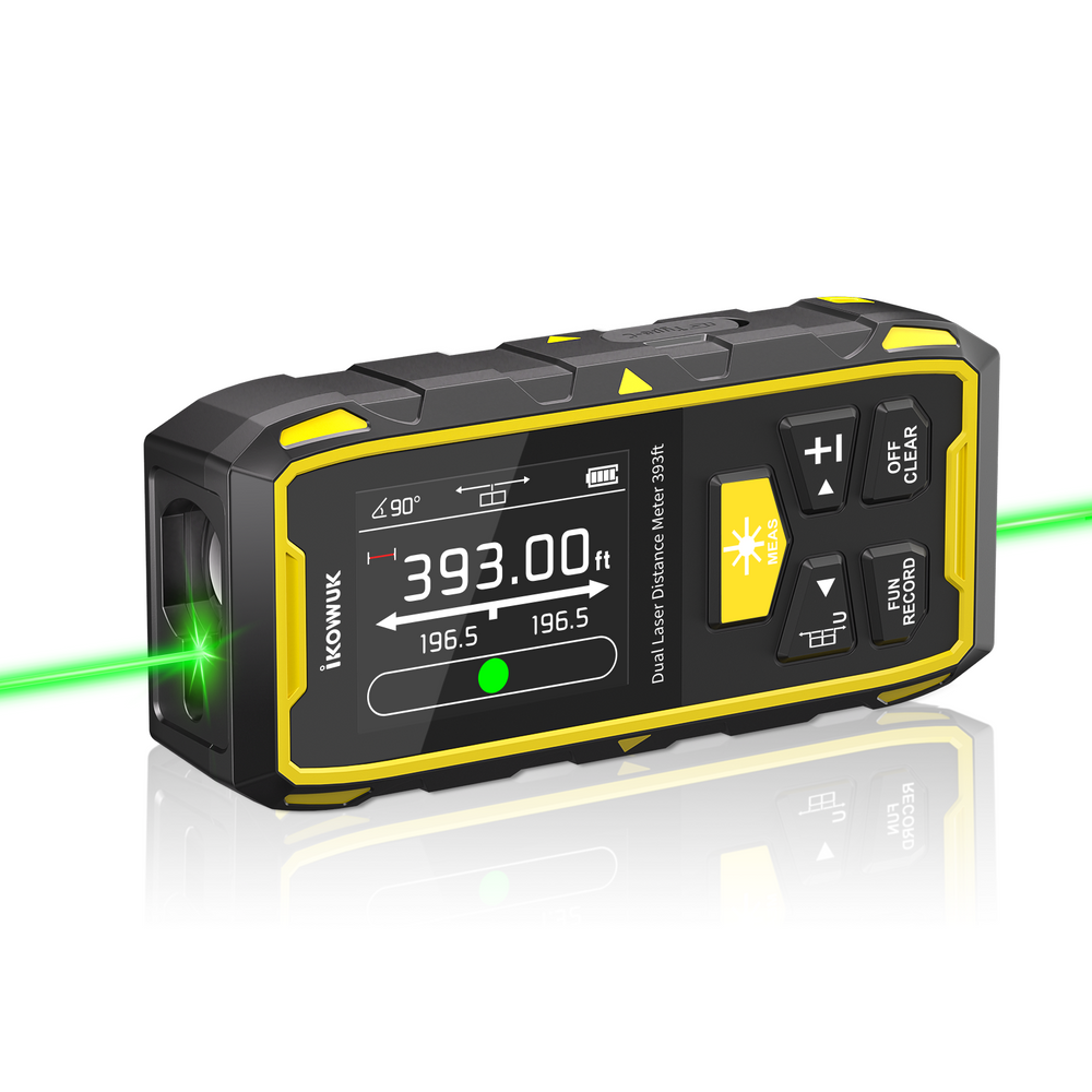 IKOVWUK Dual Green Laser Distance Meter